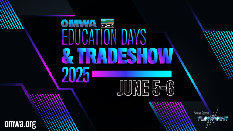 Education Days 2025 | Ontario Municipal Water Association